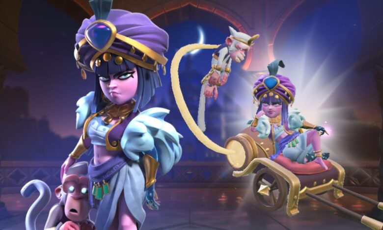 Clash of Clans: Queen of the Dunes skin features Arabic design and ...